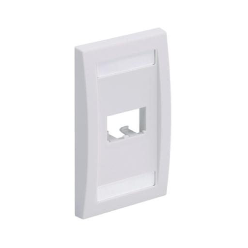 Panduit Placa de Pared Vertical Ejecutiva, Salida Para 2 Puertos Mini ...